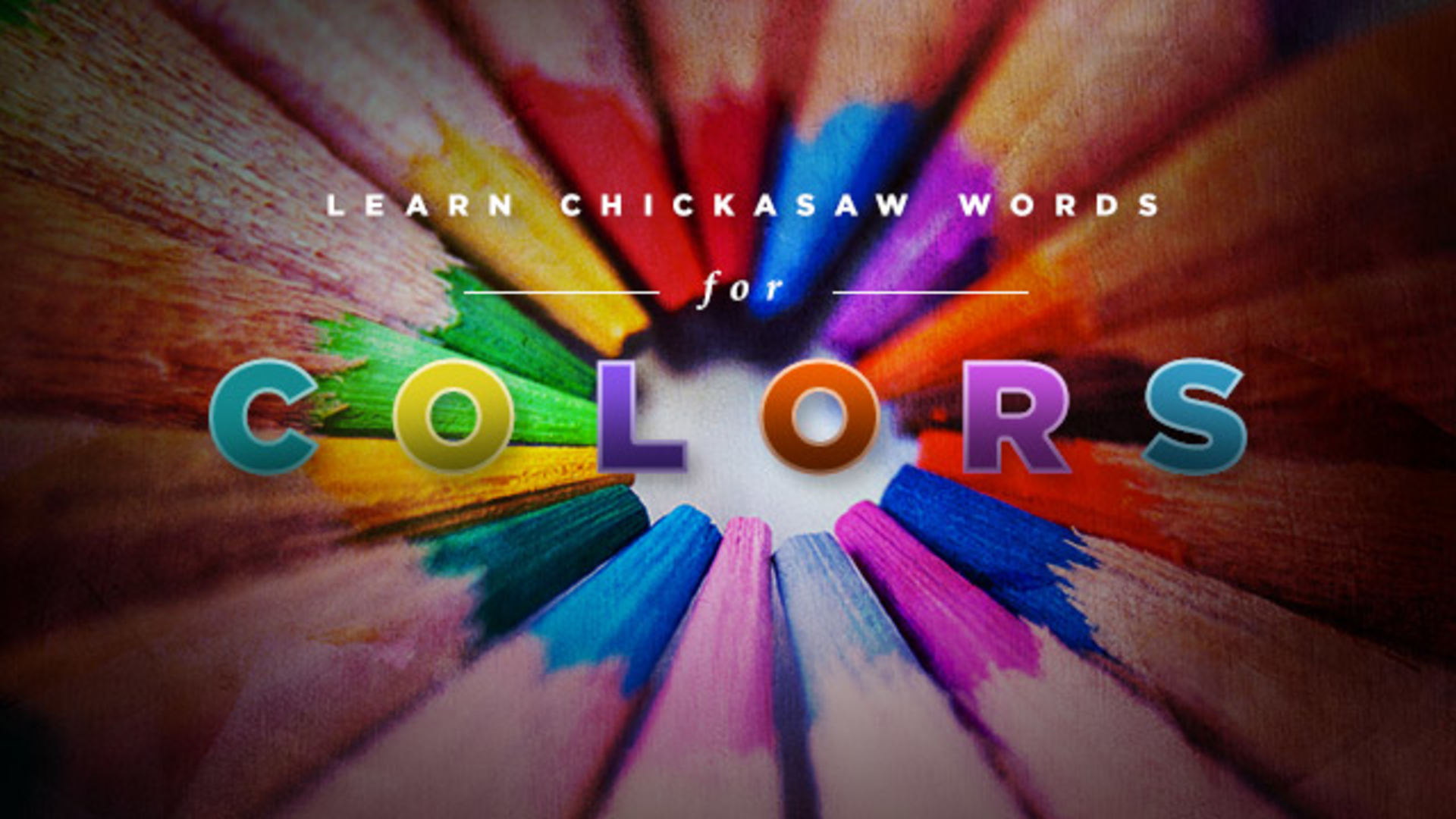 Learn Chickasaw Words for Colors | Chickasaw.tv